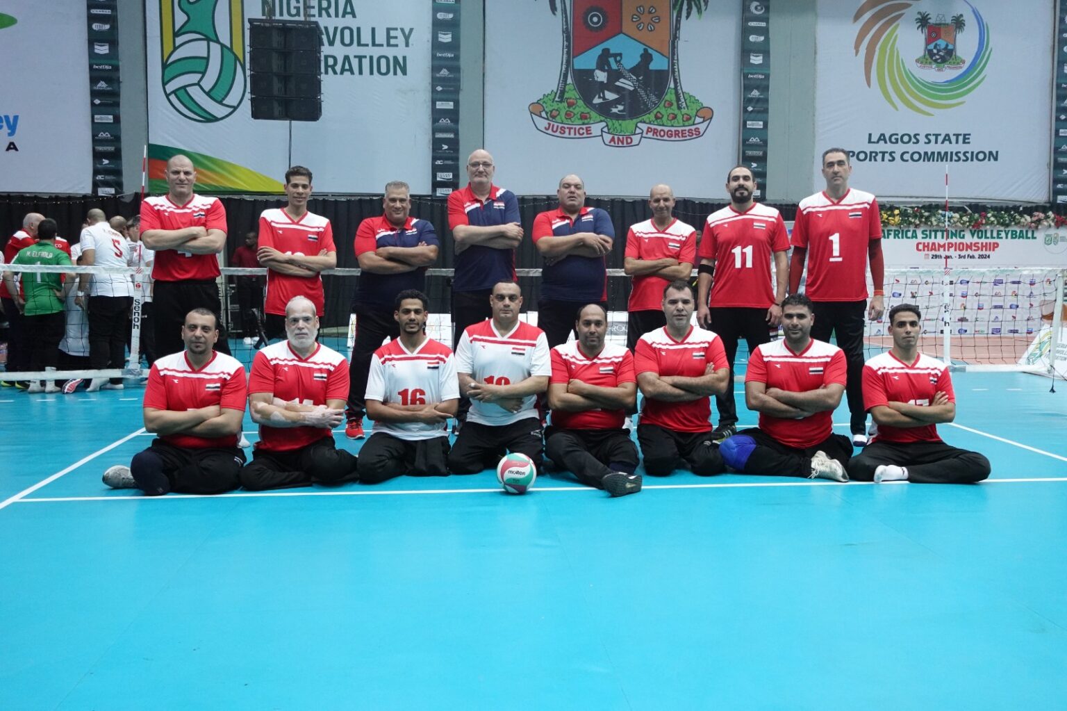 Egypt men’s sitting volleyball team to Paris